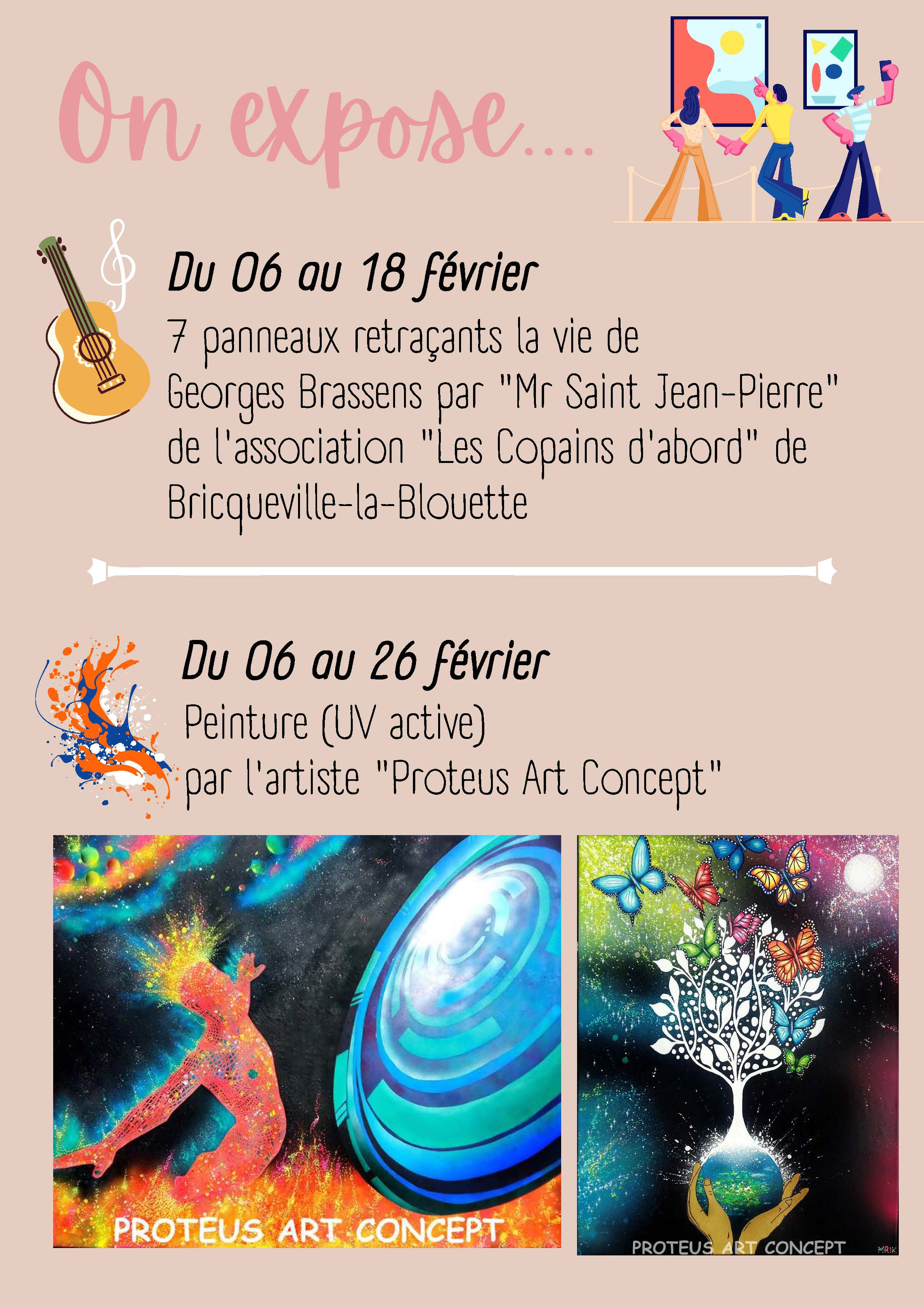 Expo de peinture de "Proteus Art Concept" | Baie du Cotentin
